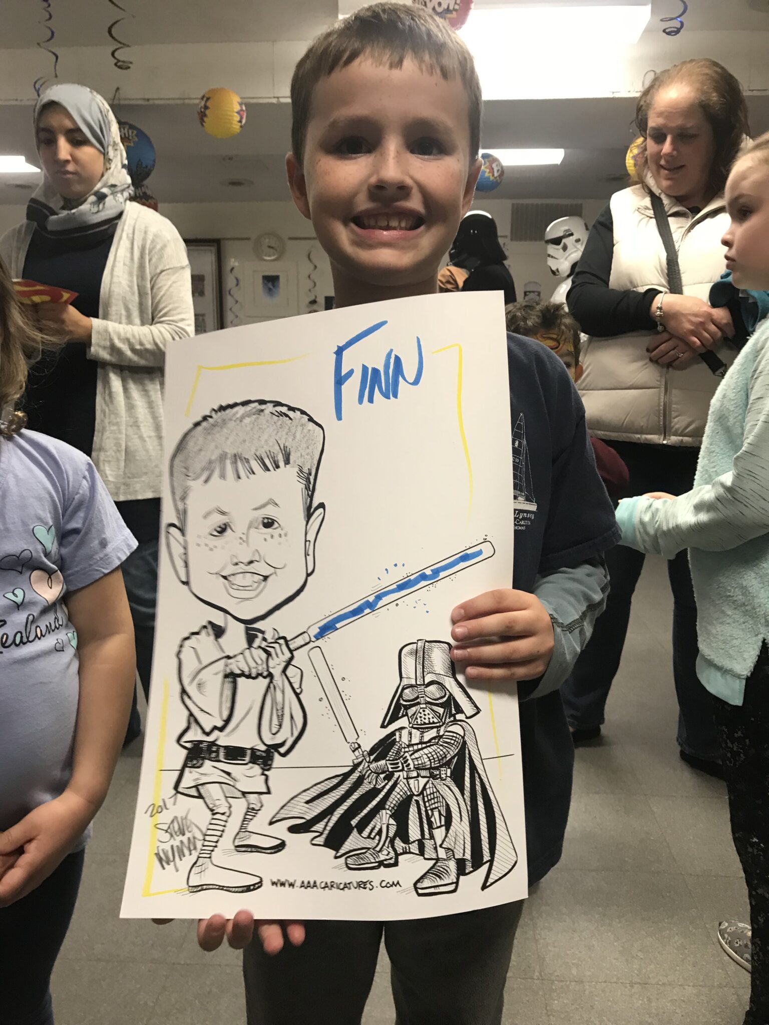 Traditional Caricature | New York - Caricatures by Steve Nyman